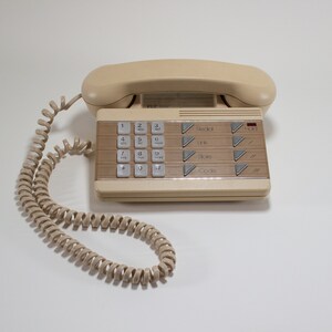 Vintage Corded Telephone Northern Telecom Made in Canada Beige - Etsy