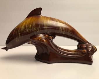 Blue Mountain Pottery Dolphin - Etsy