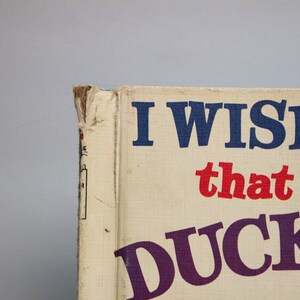 I Wish I Had Duck Feet - Dr. Seuss Book - Etsy