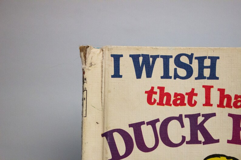 I Wish I Had Duck Feet - Dr. Seuss Book - Etsy