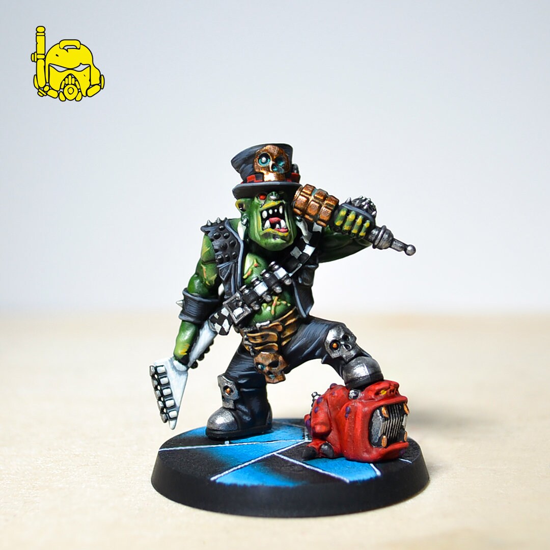 Ork Rocker Collectible Fully Painted - Etsy