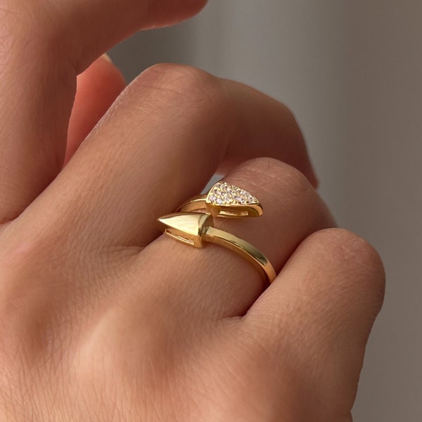 Arrow Ring - Etsy