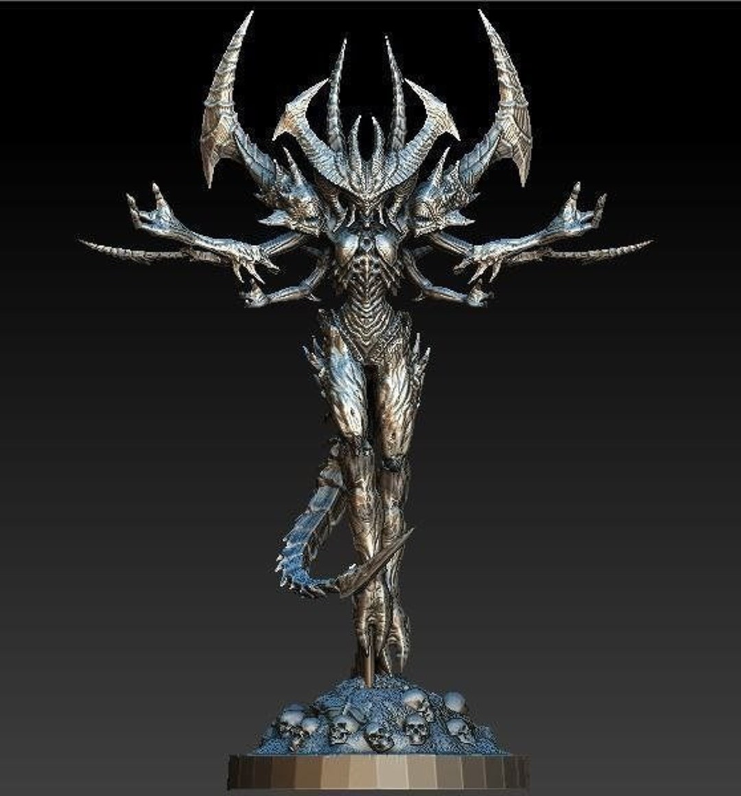 Diablo 3D STL File 3D Design 3D Printer Diablo 3 Full 3d STL - Etsy