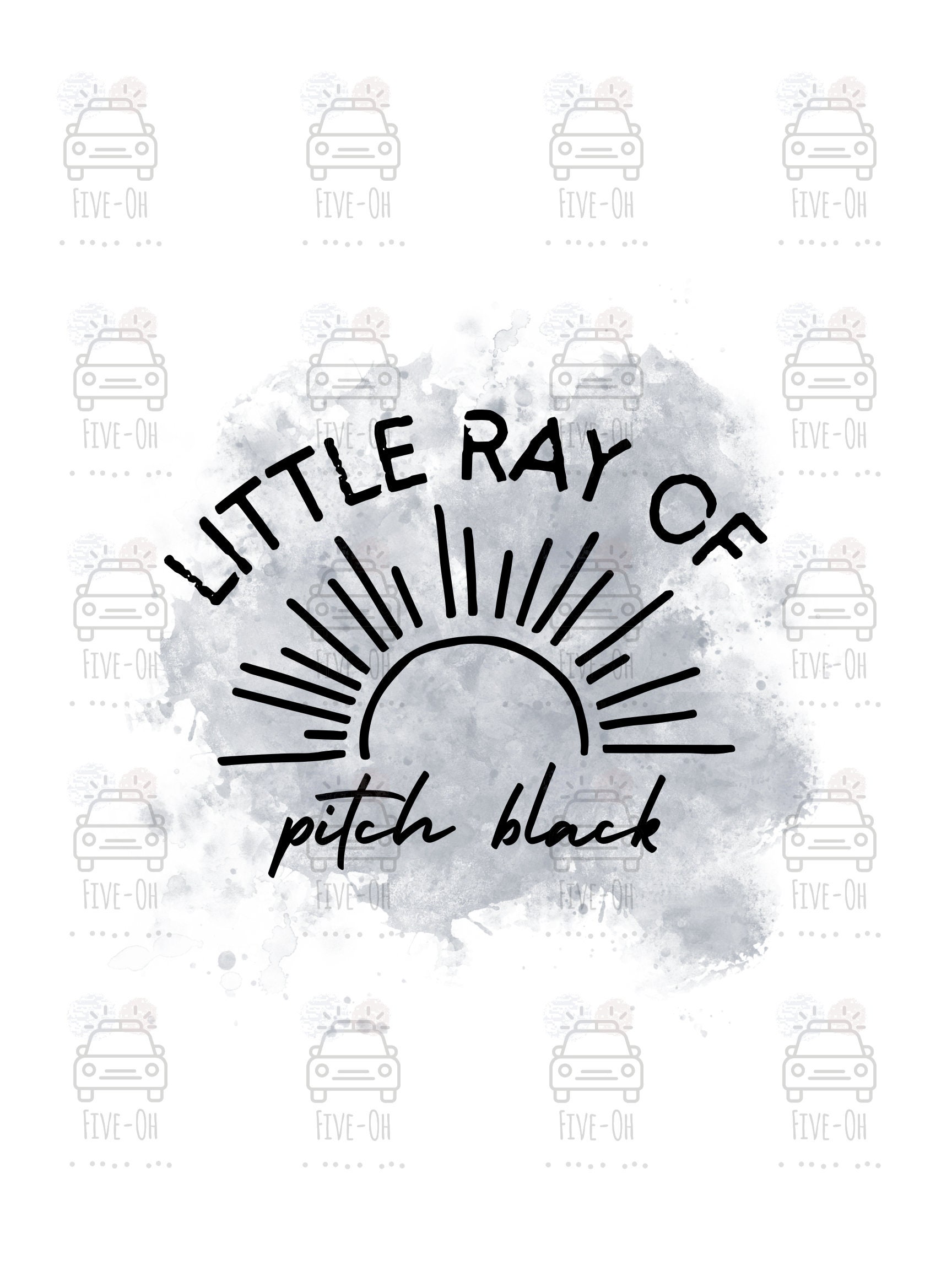 Little Ray of Pitch Black *DIGITAL DOWNLOAD* - Etsy