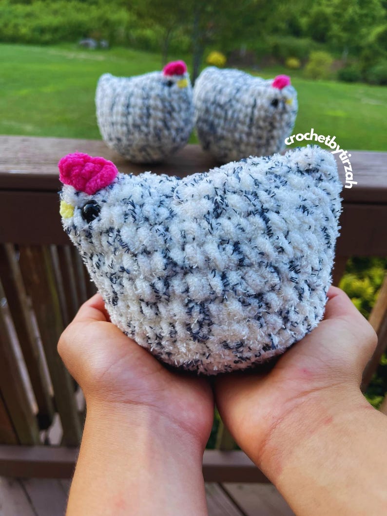 Crochet Chicken Personalized - Etsy