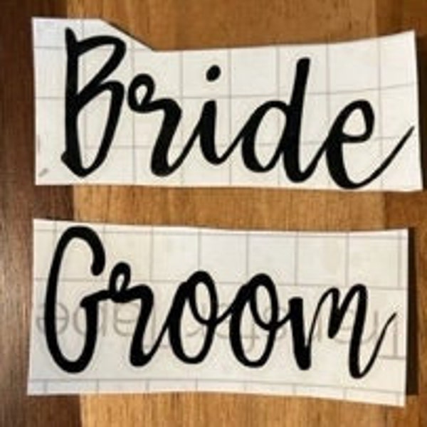 Groom Decal - Etsy