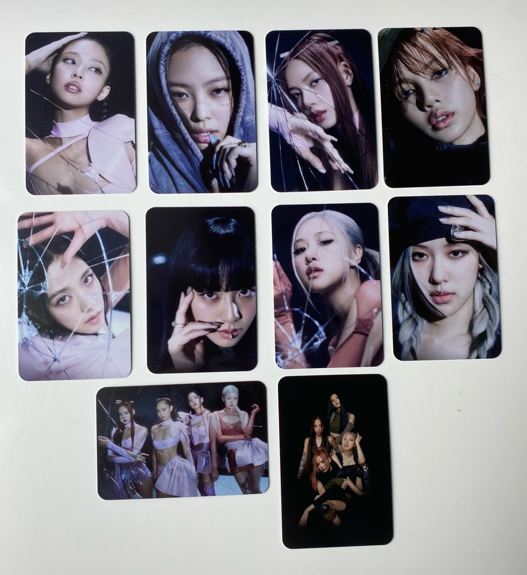 10 Pc Set Blackpink Born Pink Album Unofficial Photocards - Etsy