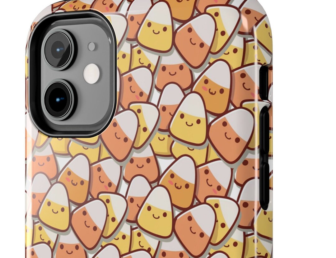 Kawaii Candy Corn iPhone Android Tough Case Cute Halloween Candy Phone ...