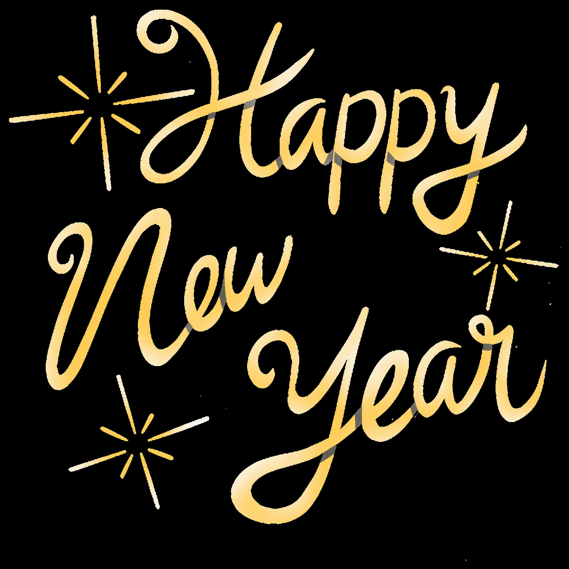 Happy New Year Decal - Etsy