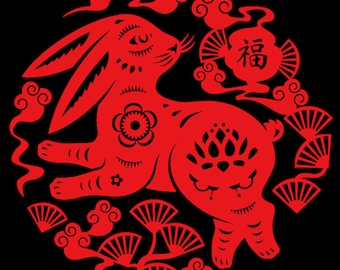 China 1987 Year of the Rabbit Stamp MNH - Etsy