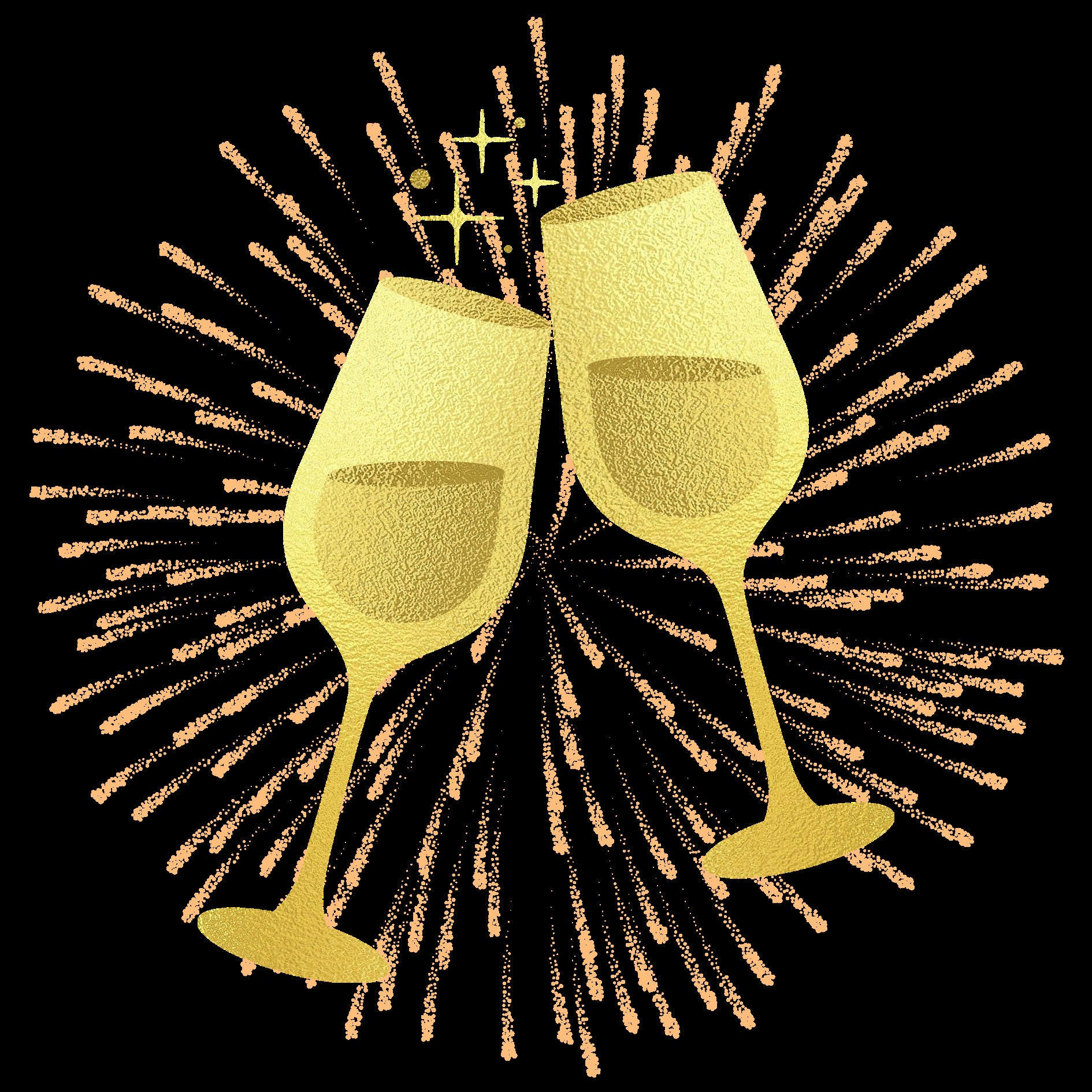 Champagne Toast - Etsy