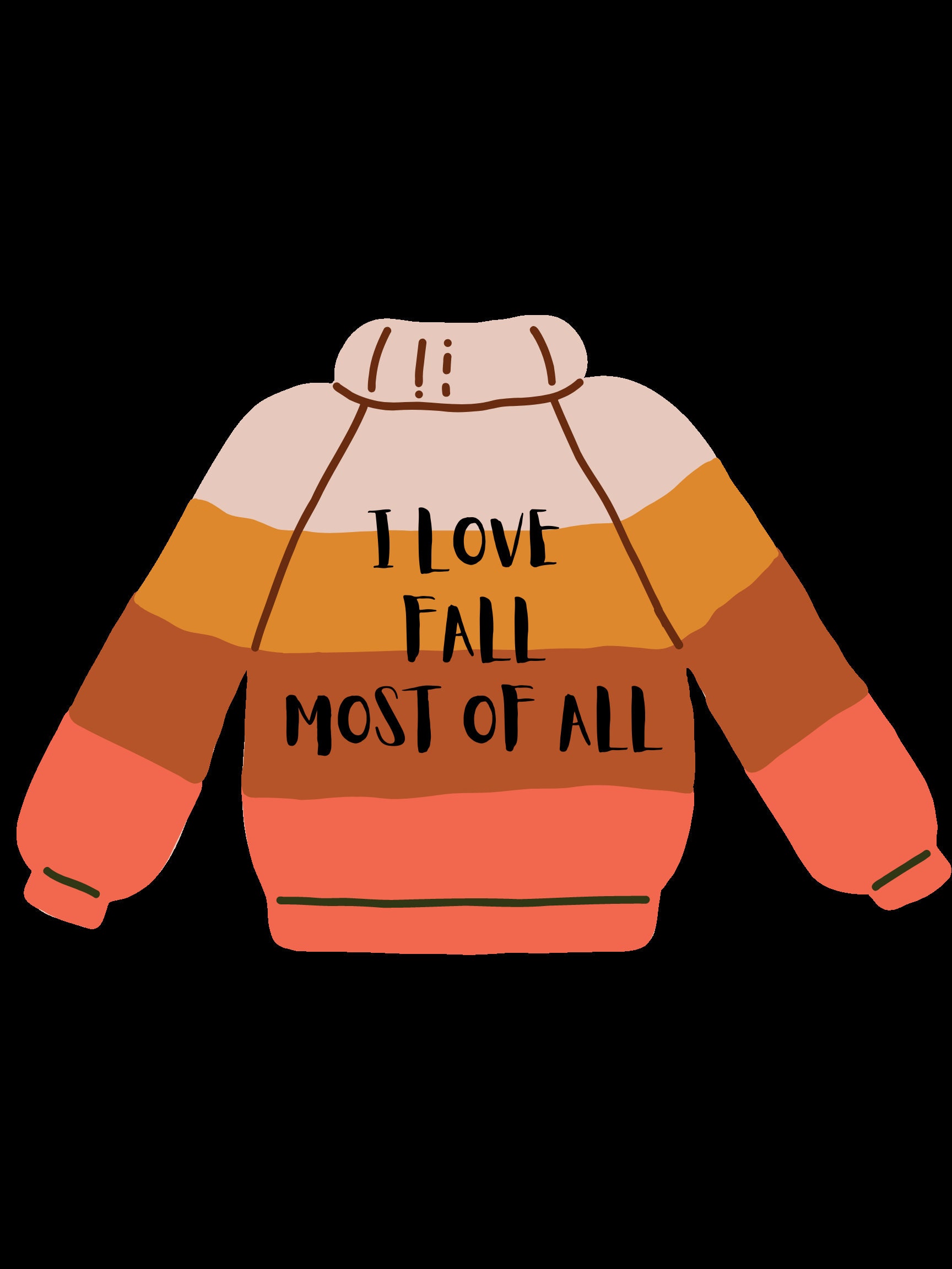 Sweater Sticker - Etsy