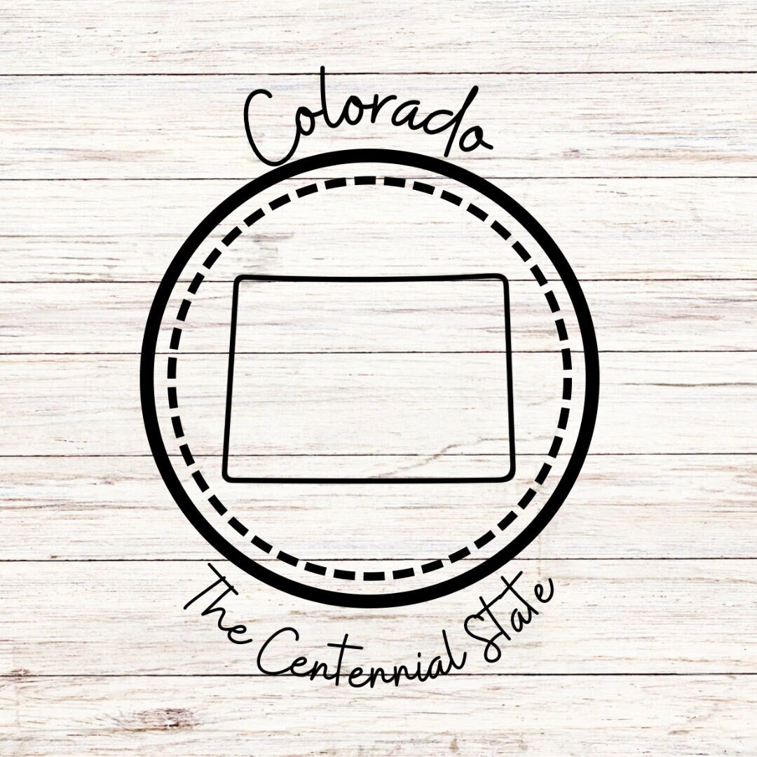 Colorado SVG PNG - Etsy