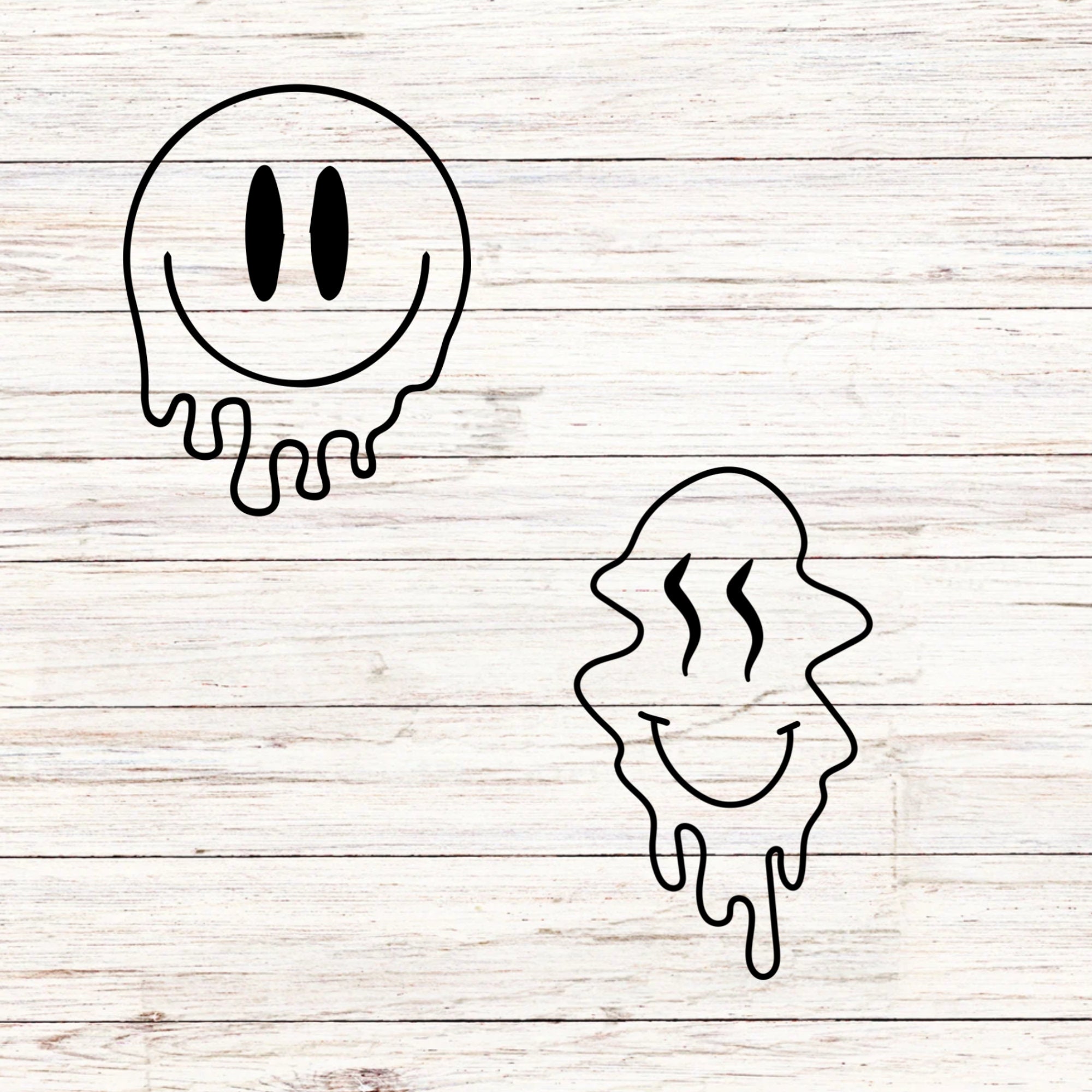 Smiley Face Bundle SVG PNG - Etsy