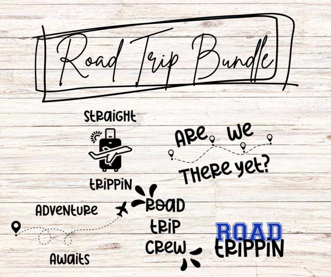Road Trip SVG Bundle - Etsy