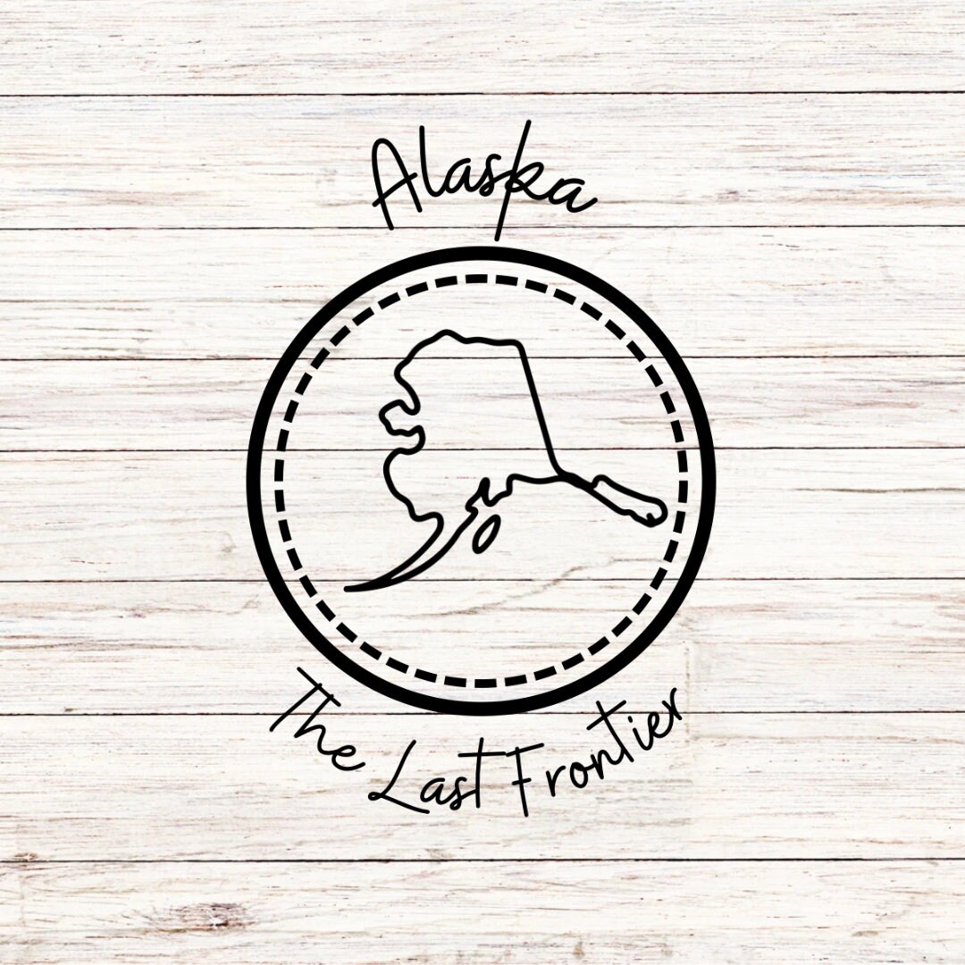 Alaska State SVG PNG - Etsy
