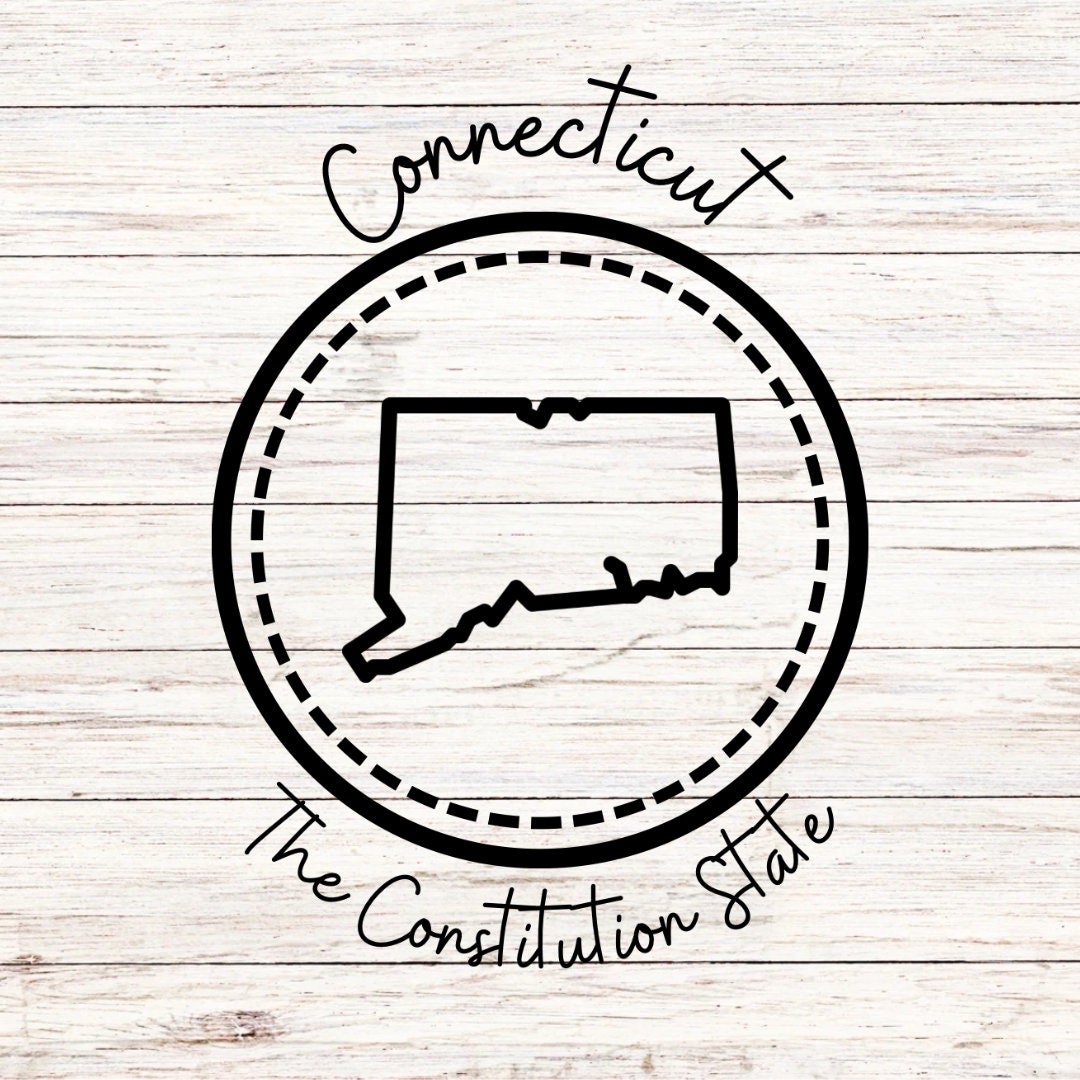 Connecticut SVG PNG - Etsy