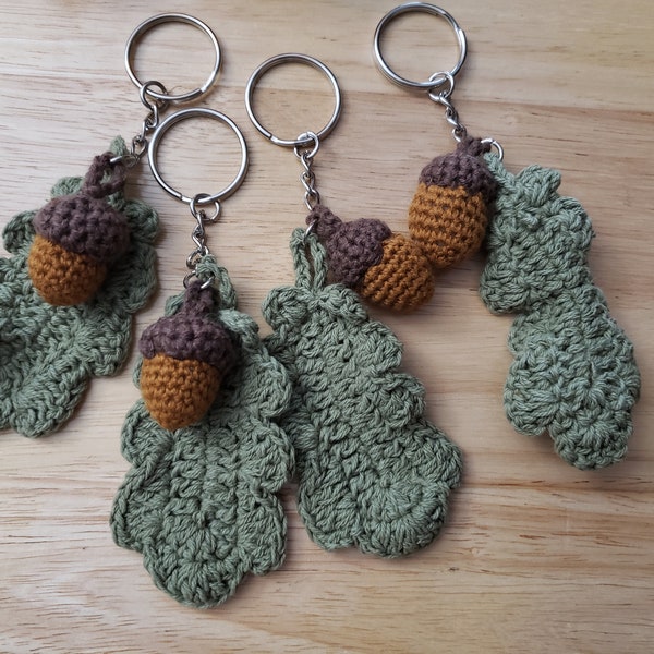 Acorn Keychain - Etsy