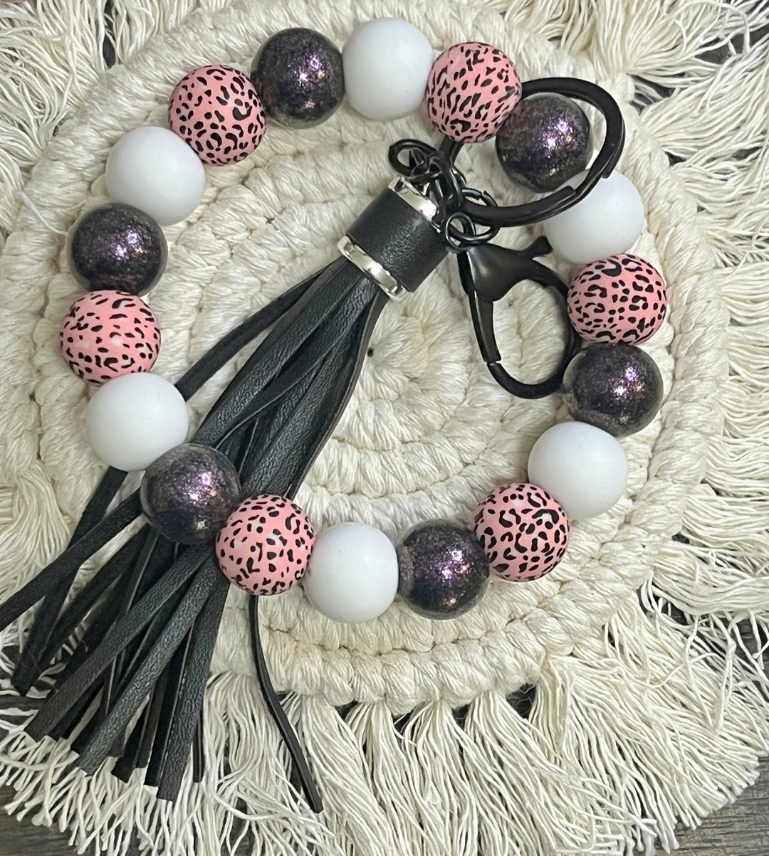 Mom Wristlets Keychain Wristlets Leopard Wristlets Silicone Wristlets ...