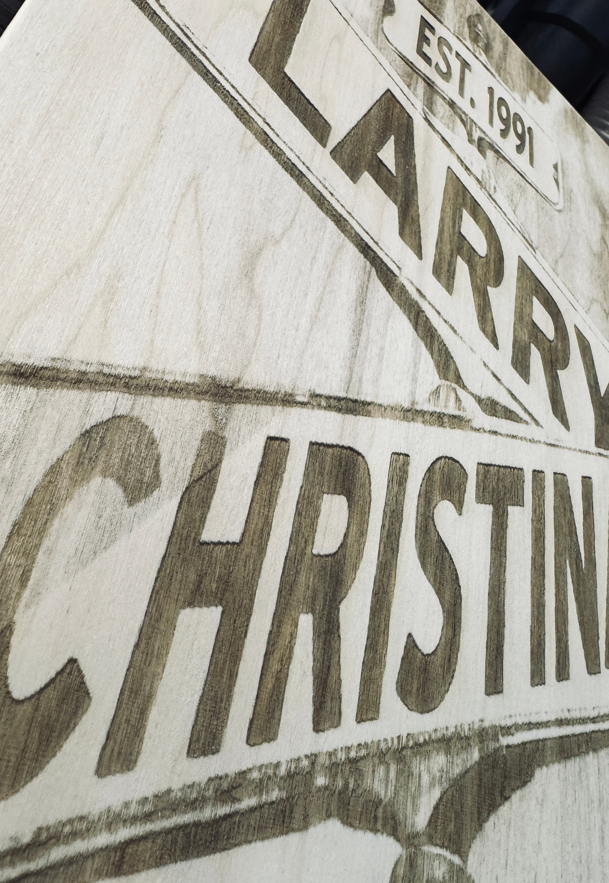 Wooden Couples Street Sign - Etsy