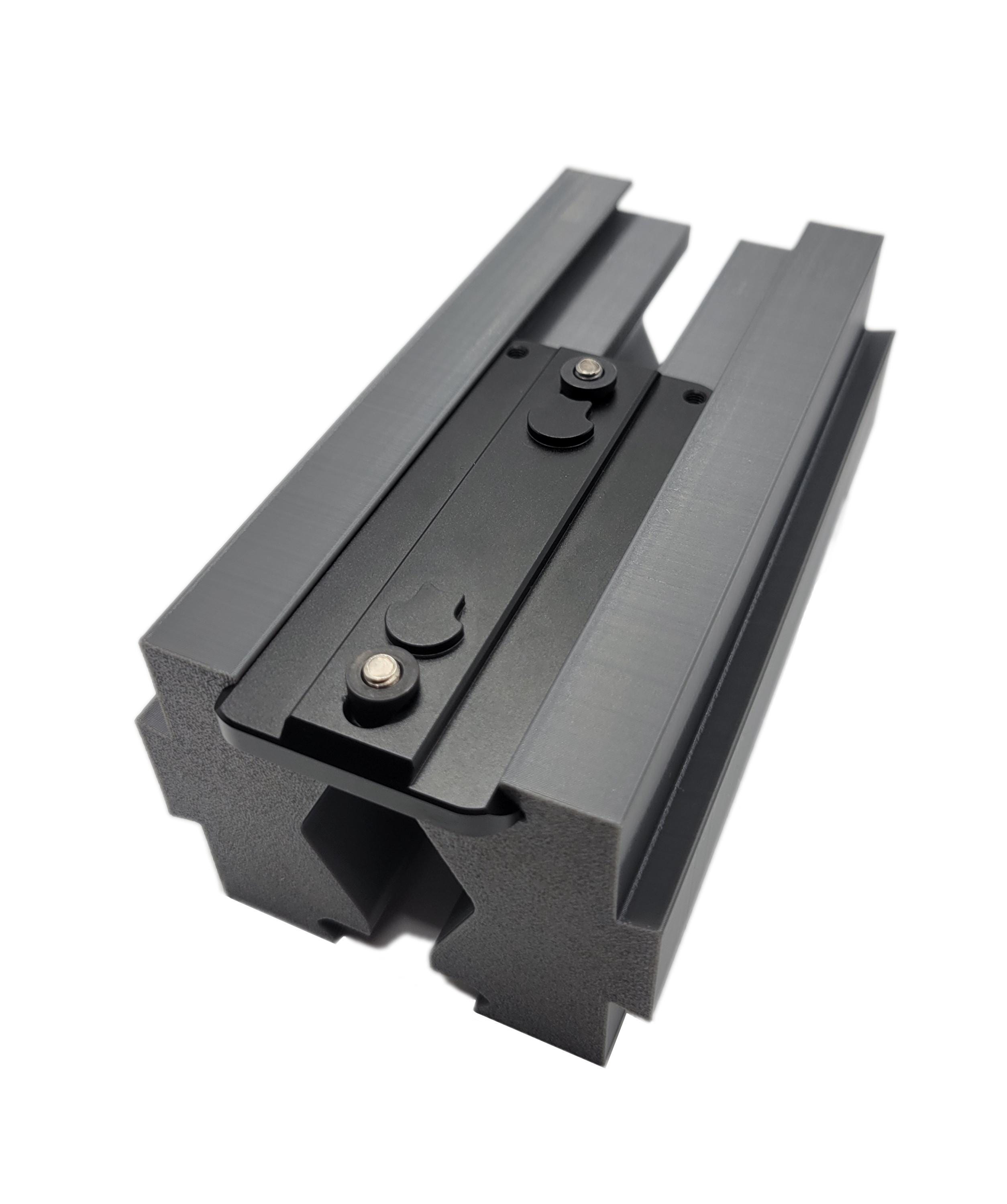 Orange Bench Vise Soft Jaws (swiss Arca & Picatinny/1913/weaver Rails ...