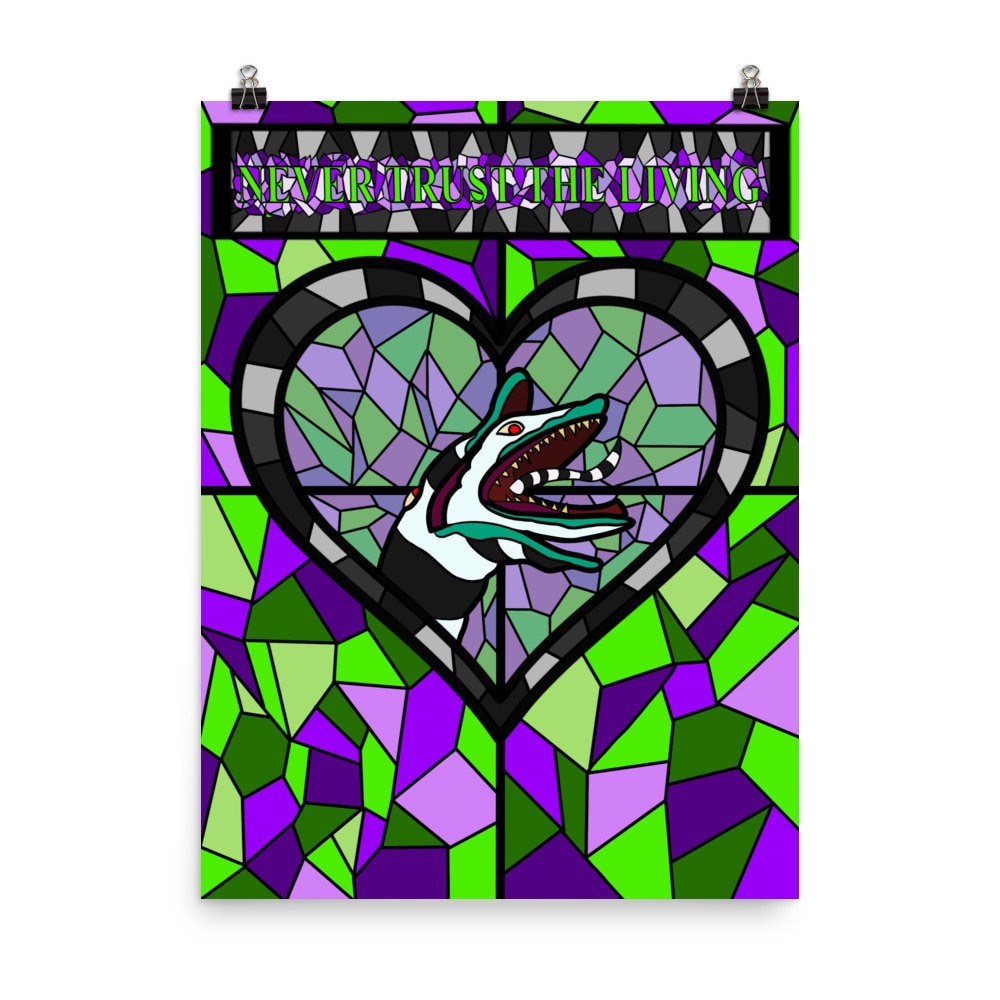 Beetlejuice Sandworm Art Print Poster - Etsy