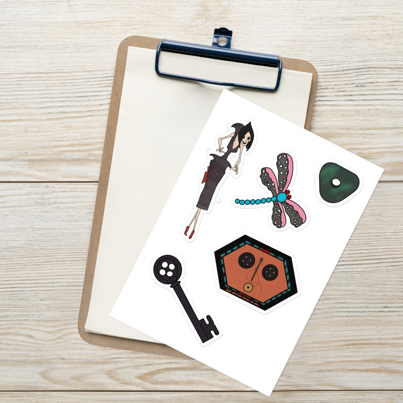 Coraline Vinyl Sticker Sheet - Etsy