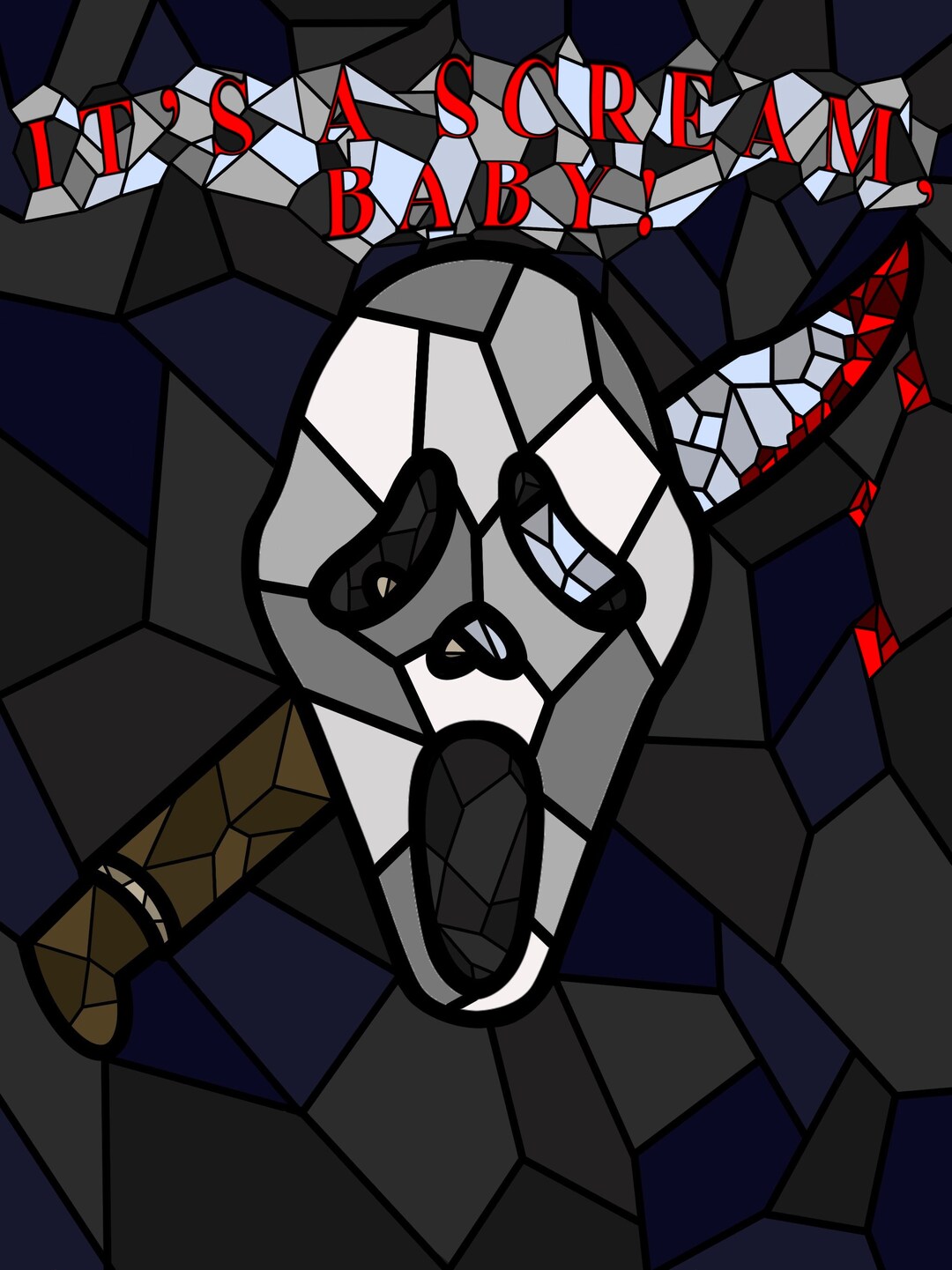 Ghostface Art Print - Etsy