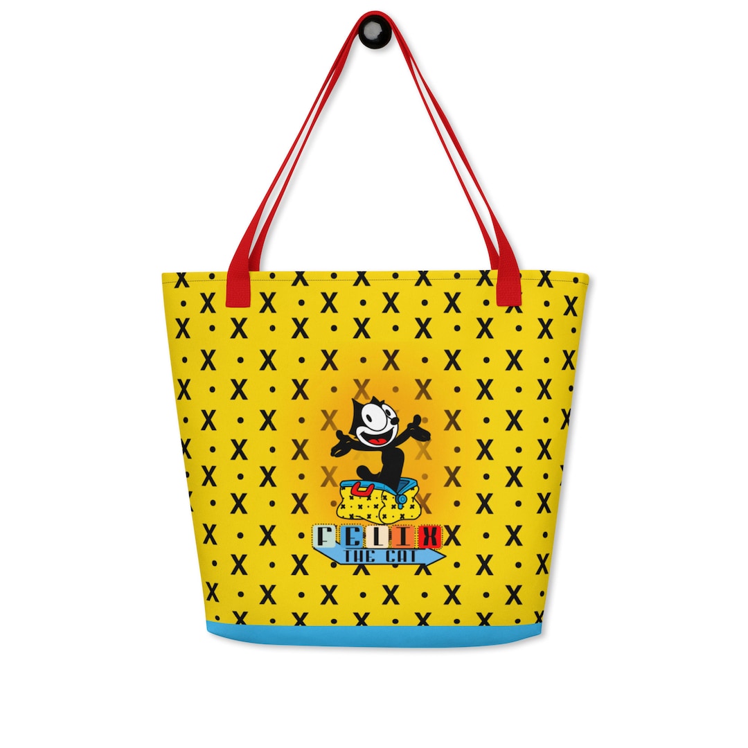 Felix the Cat Bag of Tricks Print Large Tote Bag - Etsy