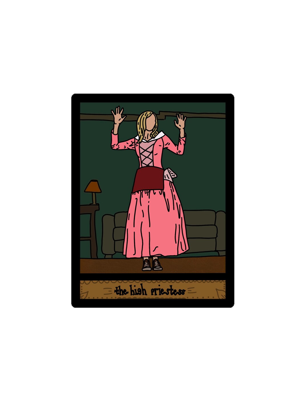 Princess Dee - Vinyl Sticker - Etsy
