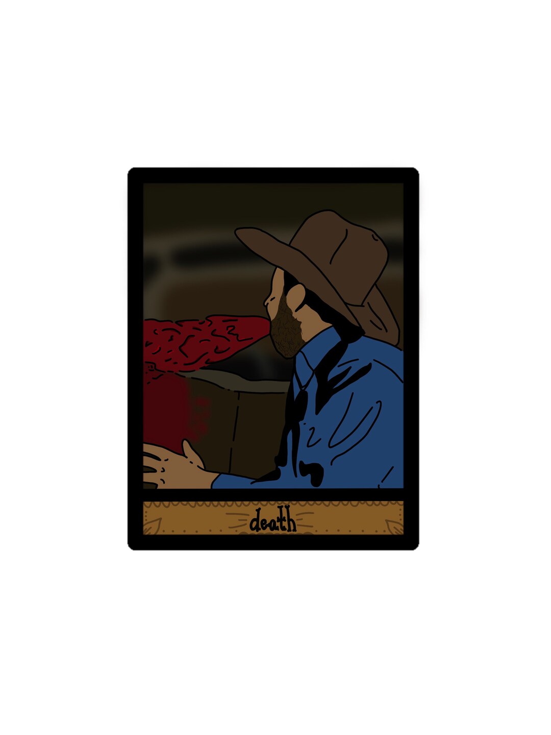 Tuberculosis Charlie - Vinyl Sticker - Etsy