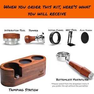 Breville Accessories Kit 54mm Espresso Tools Barista Set 7pcs Must Have ...