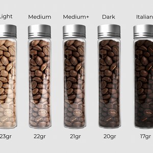 Single Dose Coffee Bean Storage Tubes Coffee Bean Cellar 10 Pcs Dosing ...