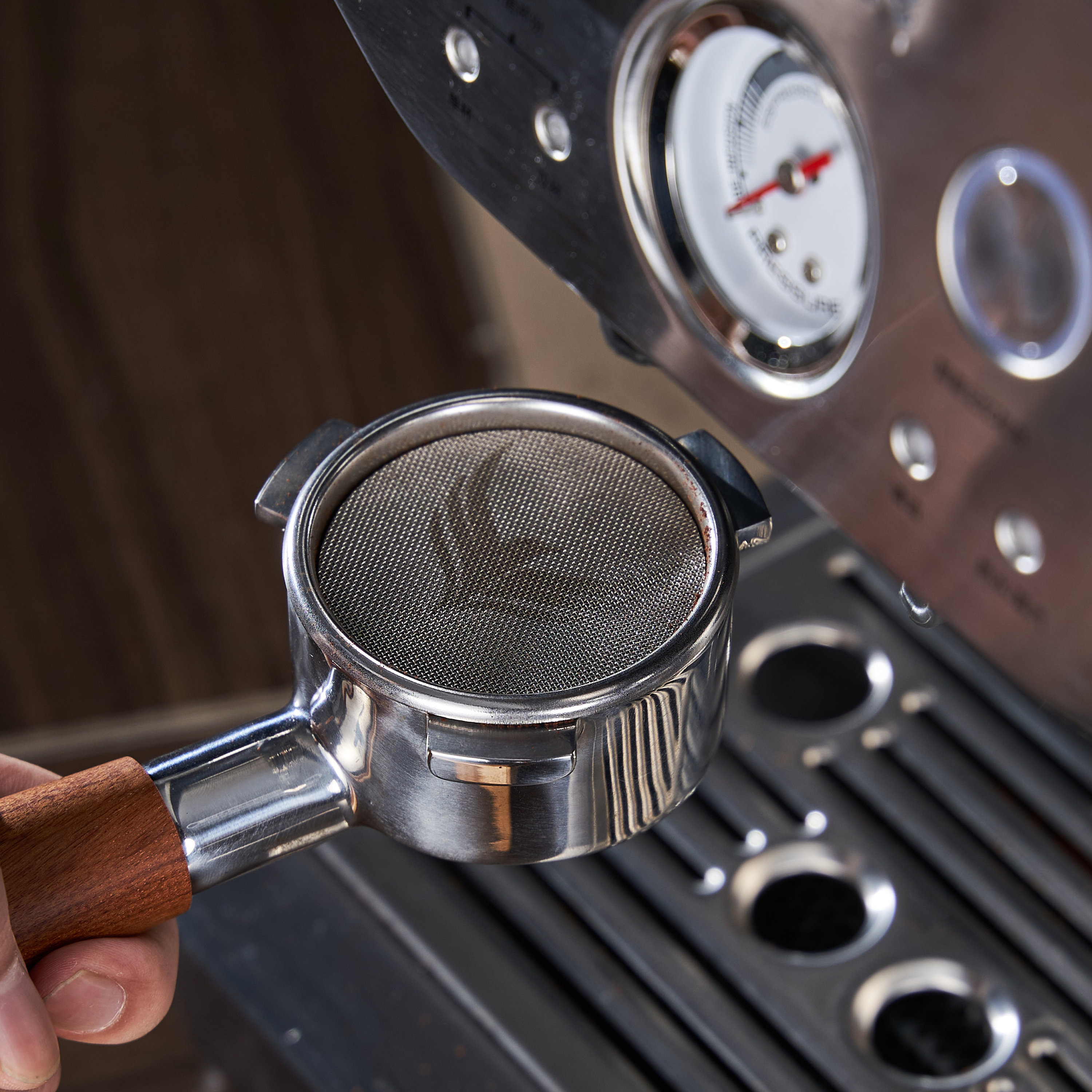 54mm Dosing Funnel Espresso Puck Screen Set KNODOS Grinder, 49% OFF