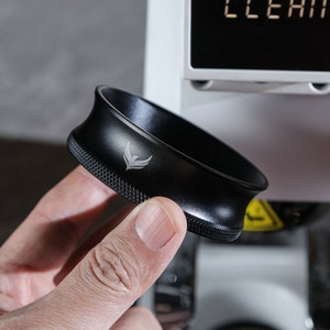 Portafilter Funnel Espresso Puck Screen Kit Magnetic Dosing Ring and ...