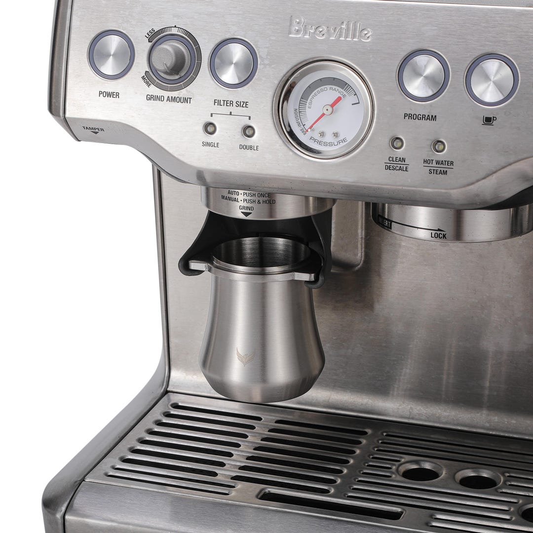 54mm Coffee Bean Dosing Cup Stainless Steel Espresso Dose Cup With ...