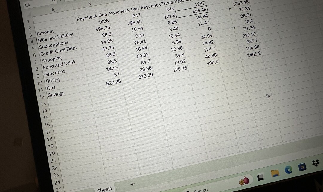 Simple Budget Planning Excel Sheet - Budget Planner Excel Template ...