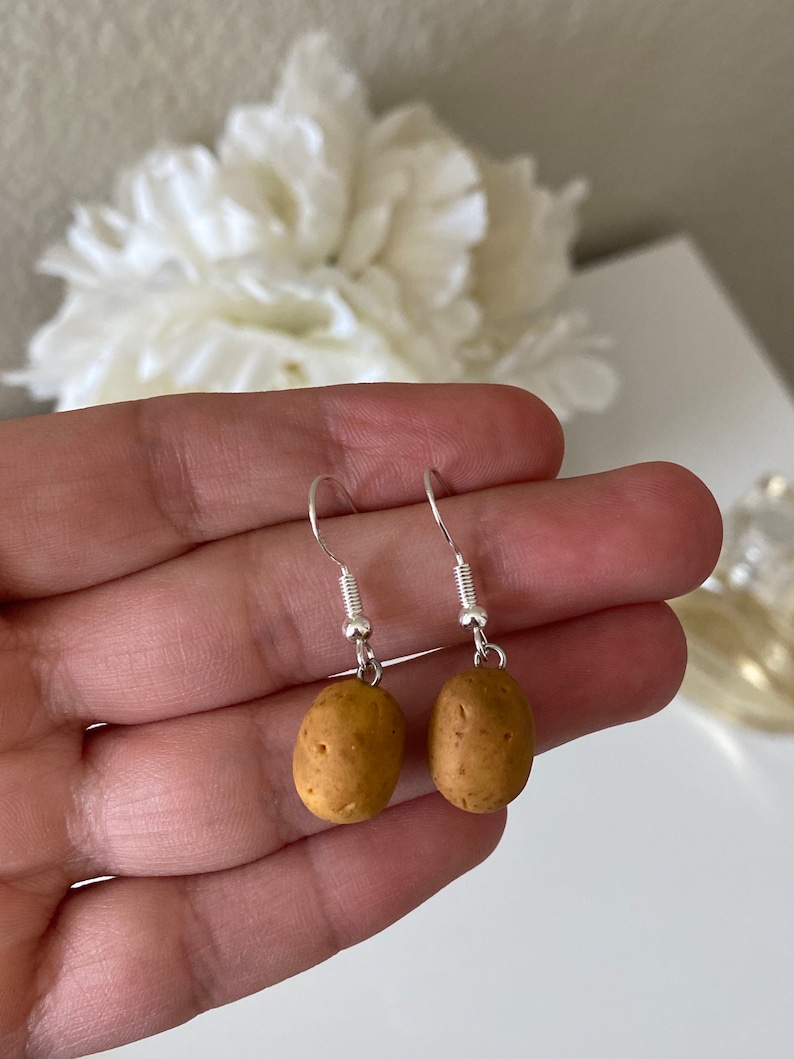 Potato Earrings - Food Earrings - Polymer Clay Earrings - Food Jewelry ...