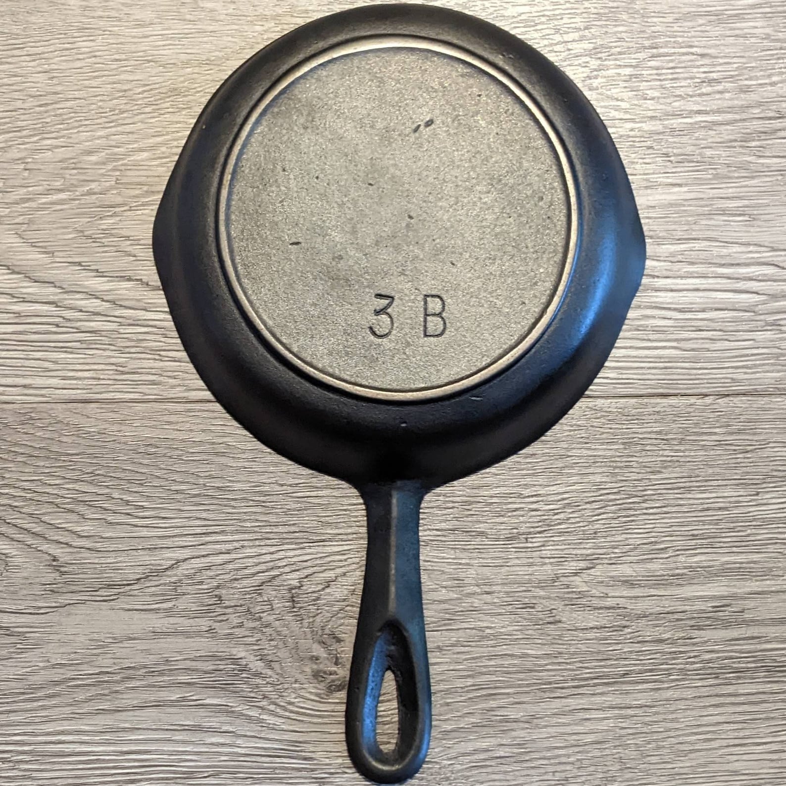 Vintage 3 Cast Iron Skillets BSR - Etsy