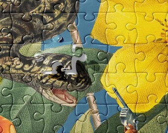 Snake Jigsaw Puzzle - Etsy