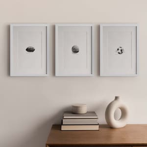 NBA Spalding Basketball Drawing Wall Art | Minimalist Ball Wall Art ...