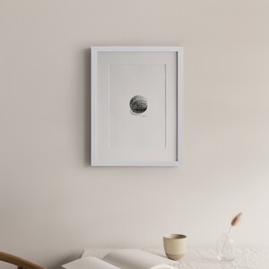 NBA Spalding Basketball Drawing Wall Art | Minimalist Ball Wall Art ...
