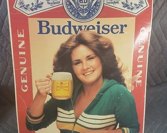 Budweiser Girl - Etsy