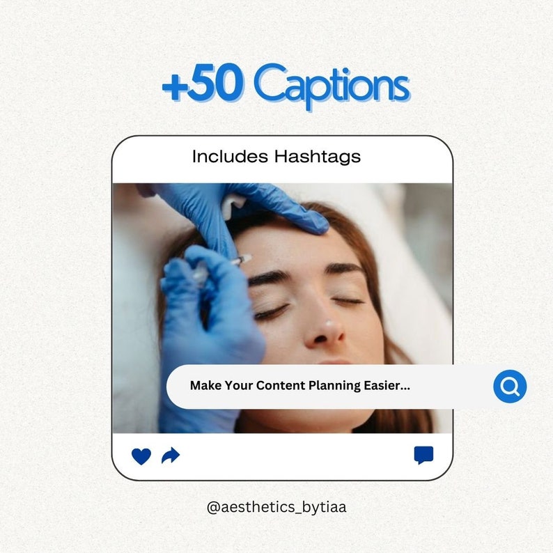 100 Social Media Content Ideas for Cosmetic Injectors / Aesthetics ...