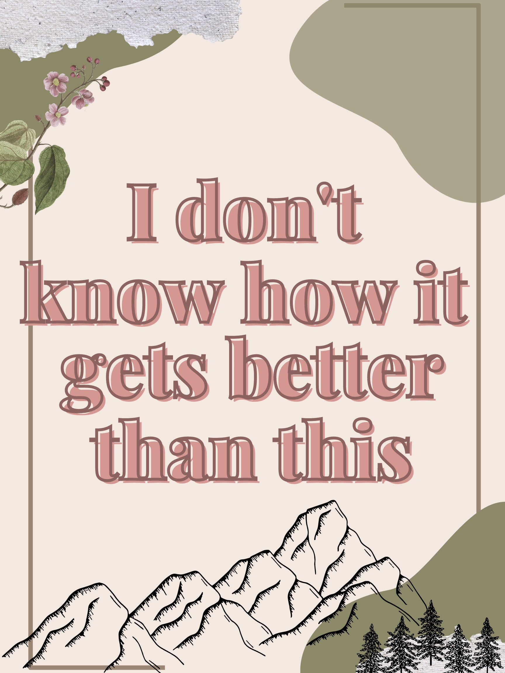 Swiftie Classroom Posters (traveled/mountain/boho) - Etsy