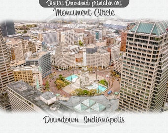 Indianapolis Monument Circle - Etsy