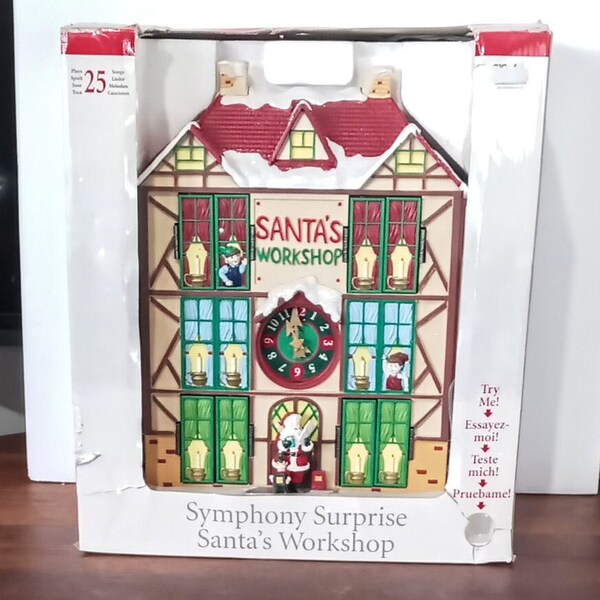 Musical Christmas Clock - Etsy
