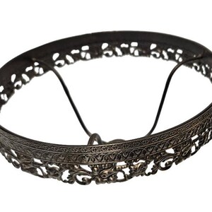 Vintage Lamp Base Chimney & Ring DIY Replacement - Etsy