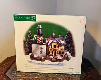 Department 56 New England Village Trinity Ledge Lighthouse 56-56611 - Etsy
