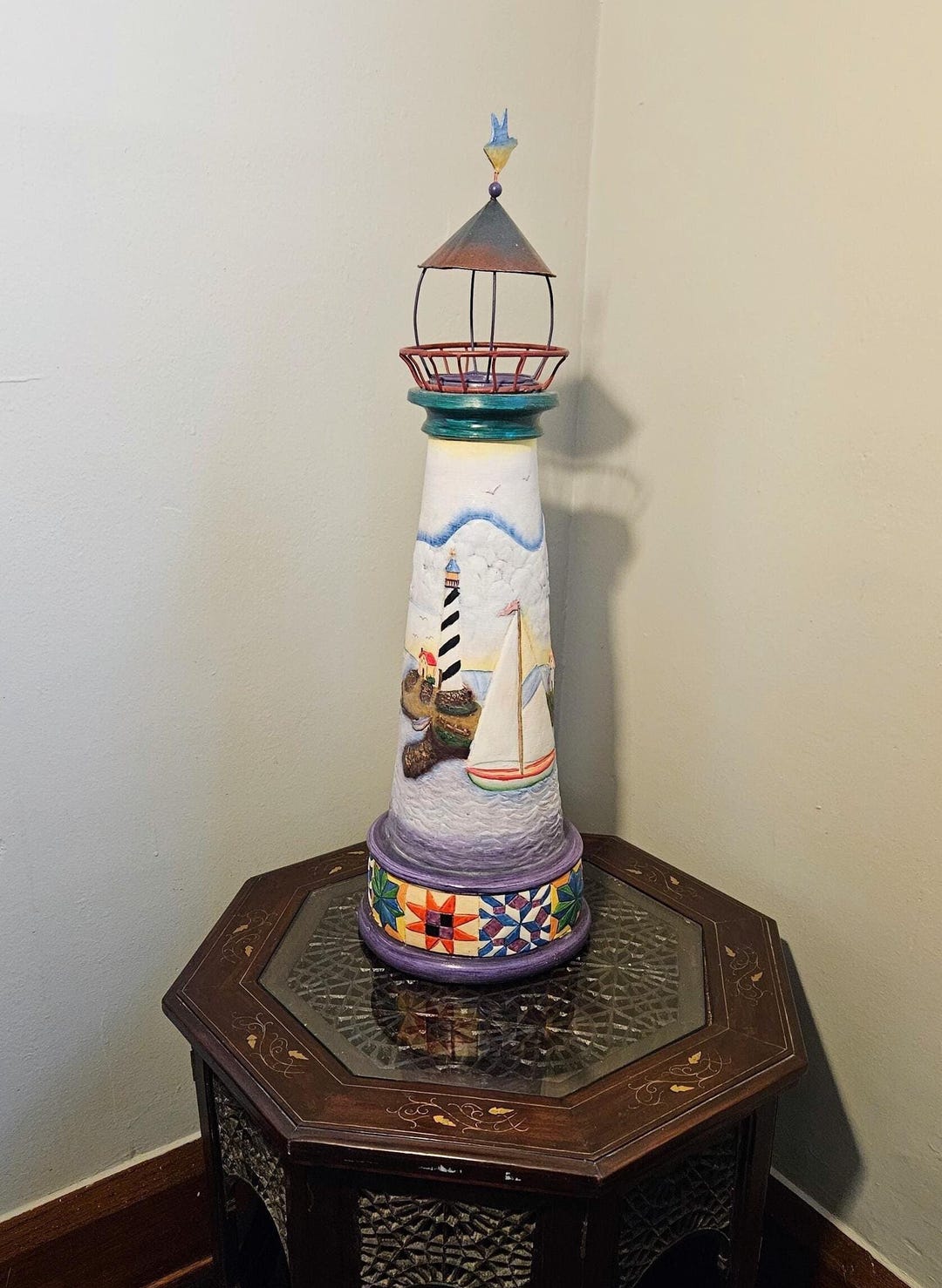 Jim Shore Lighthouse Shorelights Large Size 26" - Etsy